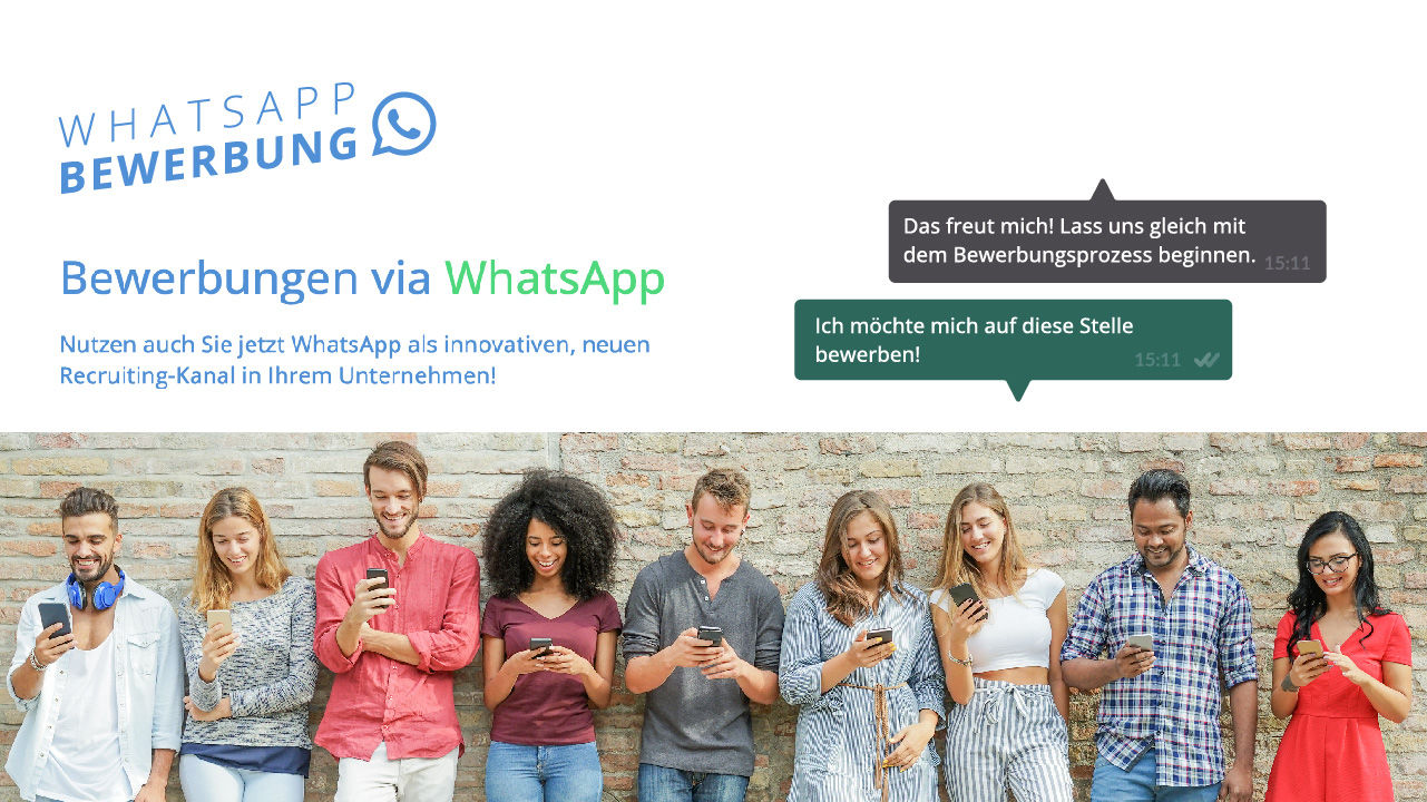 WhatsApp Bewerbung
